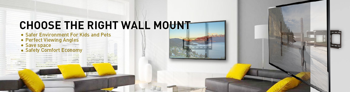 Choosing the Right Wall Mount for your Home is Easy! - PrimeCables.ca Blog