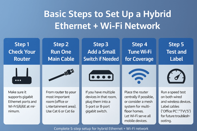 Ethernet vs Wi-Fi in Canadian Homes: Why a Wired Connection Still Wins